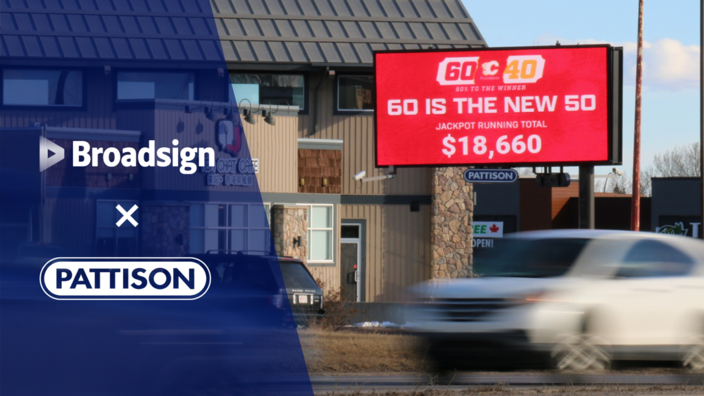 Pattison Modernizes Its Out of Home technology Stack with Broadsign