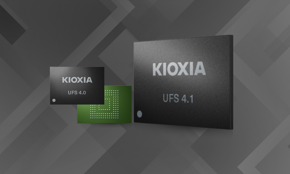 Kioxia Samples UFS 4.1 for On-Device AI