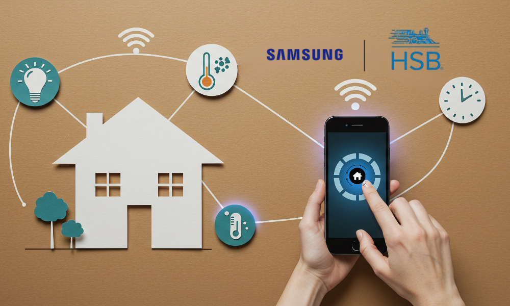 Samsung & HSB Launch Smart Home Savings to Cut Insurance