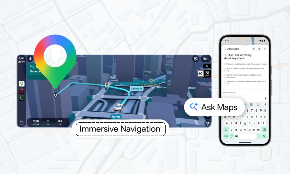 Google Advances Maps with Ask Maps and Immersive Navigation